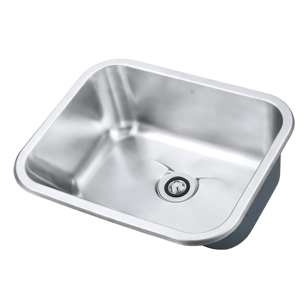 Cuba Tanque Arell 50x40 Aço Inox 1mm Escovado C100 - Arell