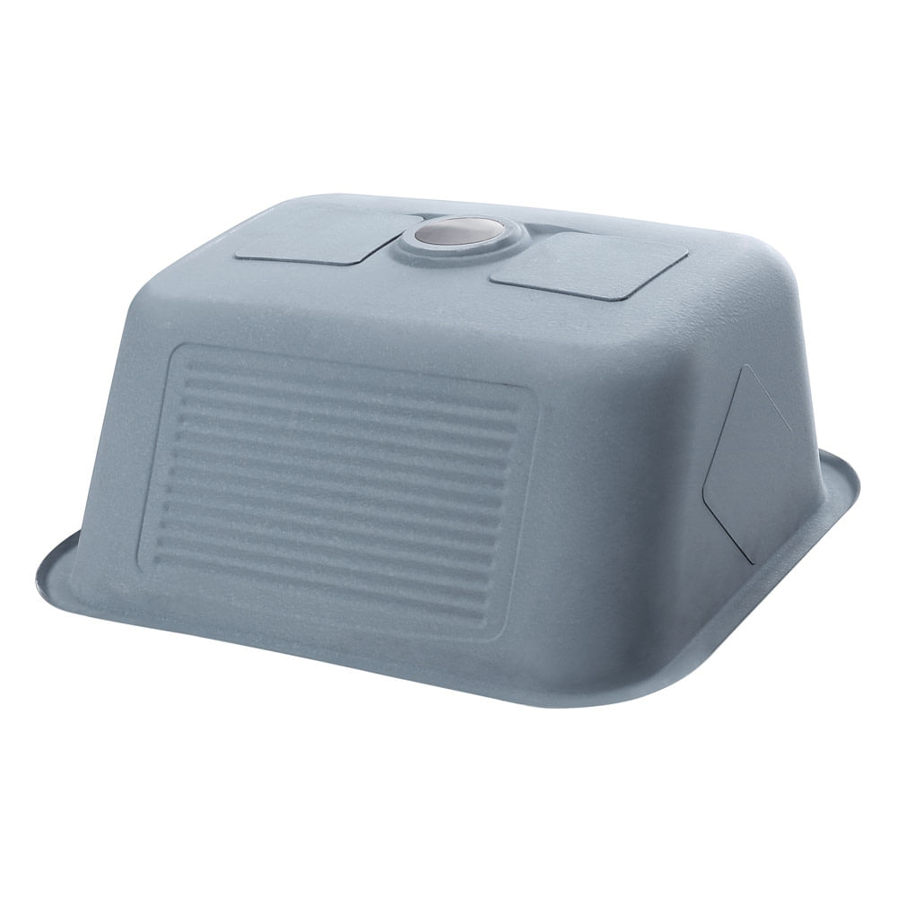 Cuba Tanque Arell 50x40 Aço Inox 1mm Escovado C100 - Arell