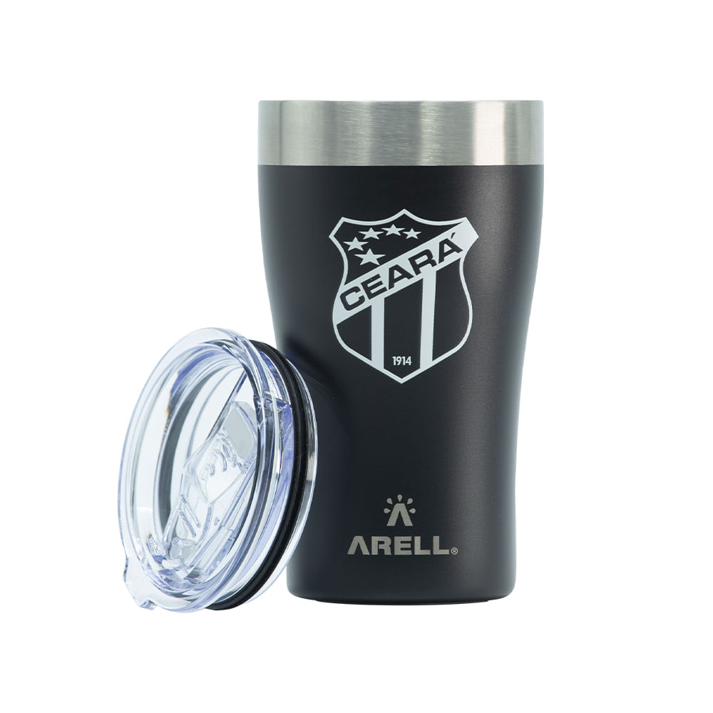 Copo Térmico Arell Inox a Vácuo 500ml Oficial Ceará - Arell