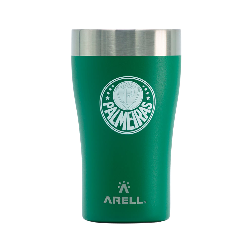Copo Térmico Arell Inox a Vácuo 500ml Oficial Palmeiras 01 - Arell