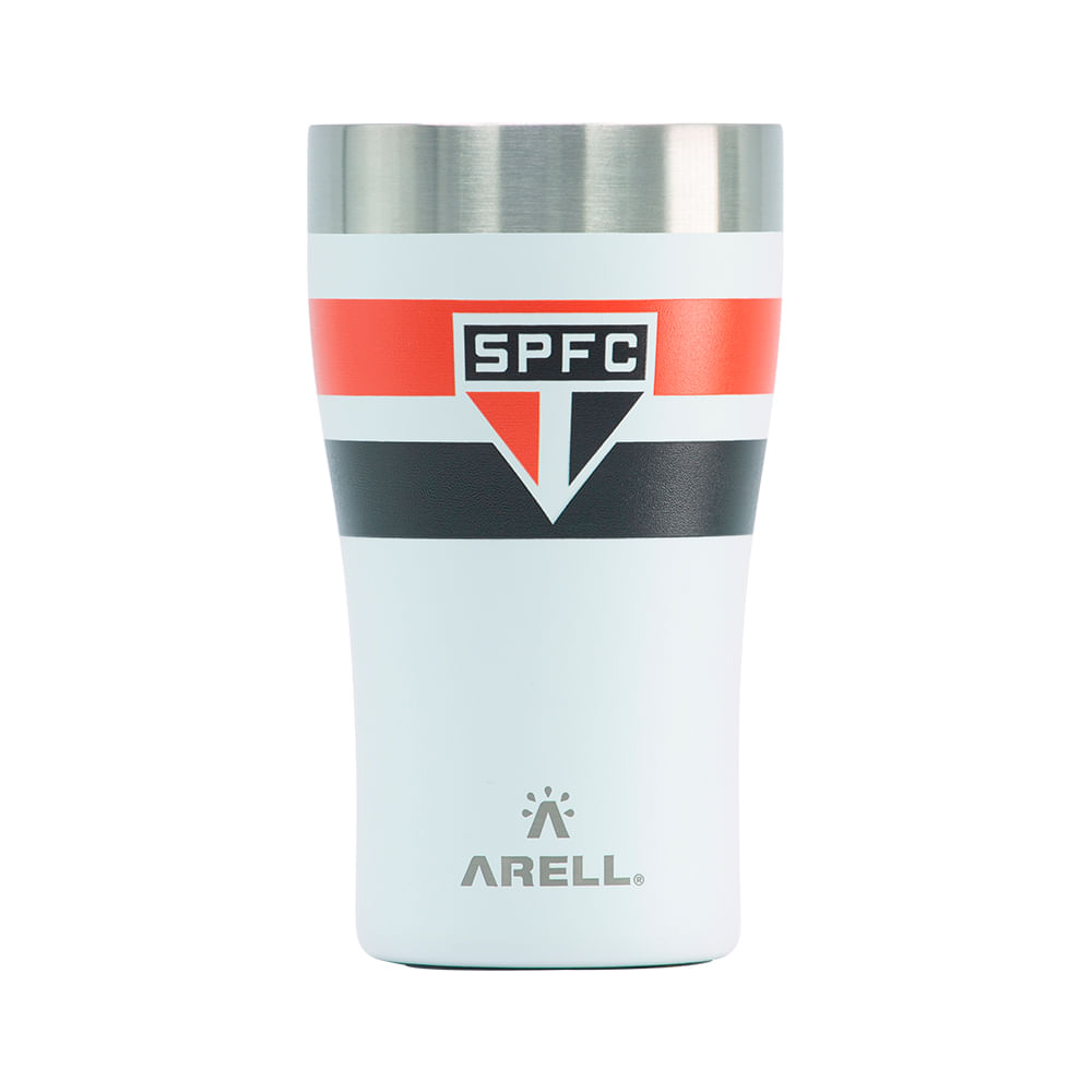 Copo Térmico Arell Inox a Vácuo 500ml Oficial São Paulo - Arell