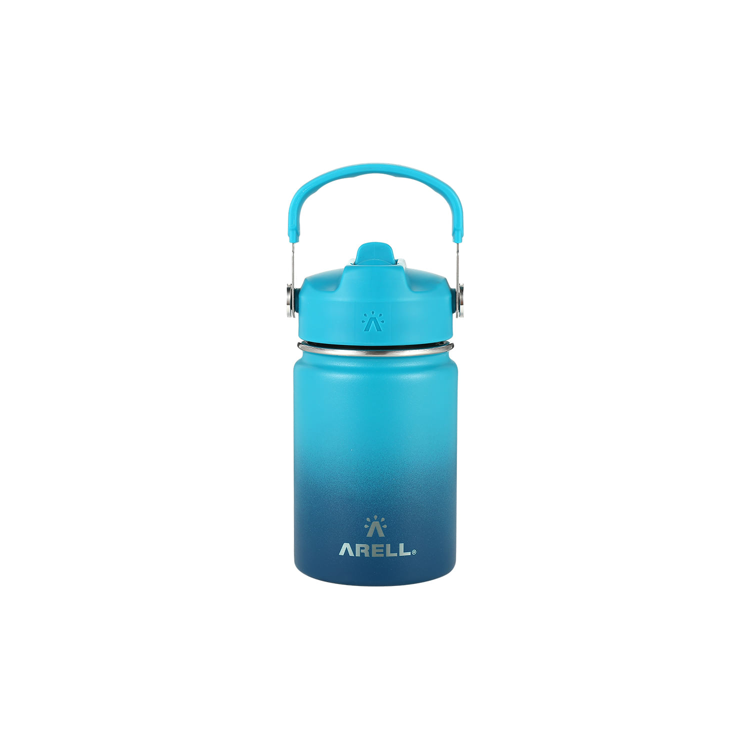 Garrafa Térmica Vácuo Straw Flask Arell 355ml Ocean Blue - Arell