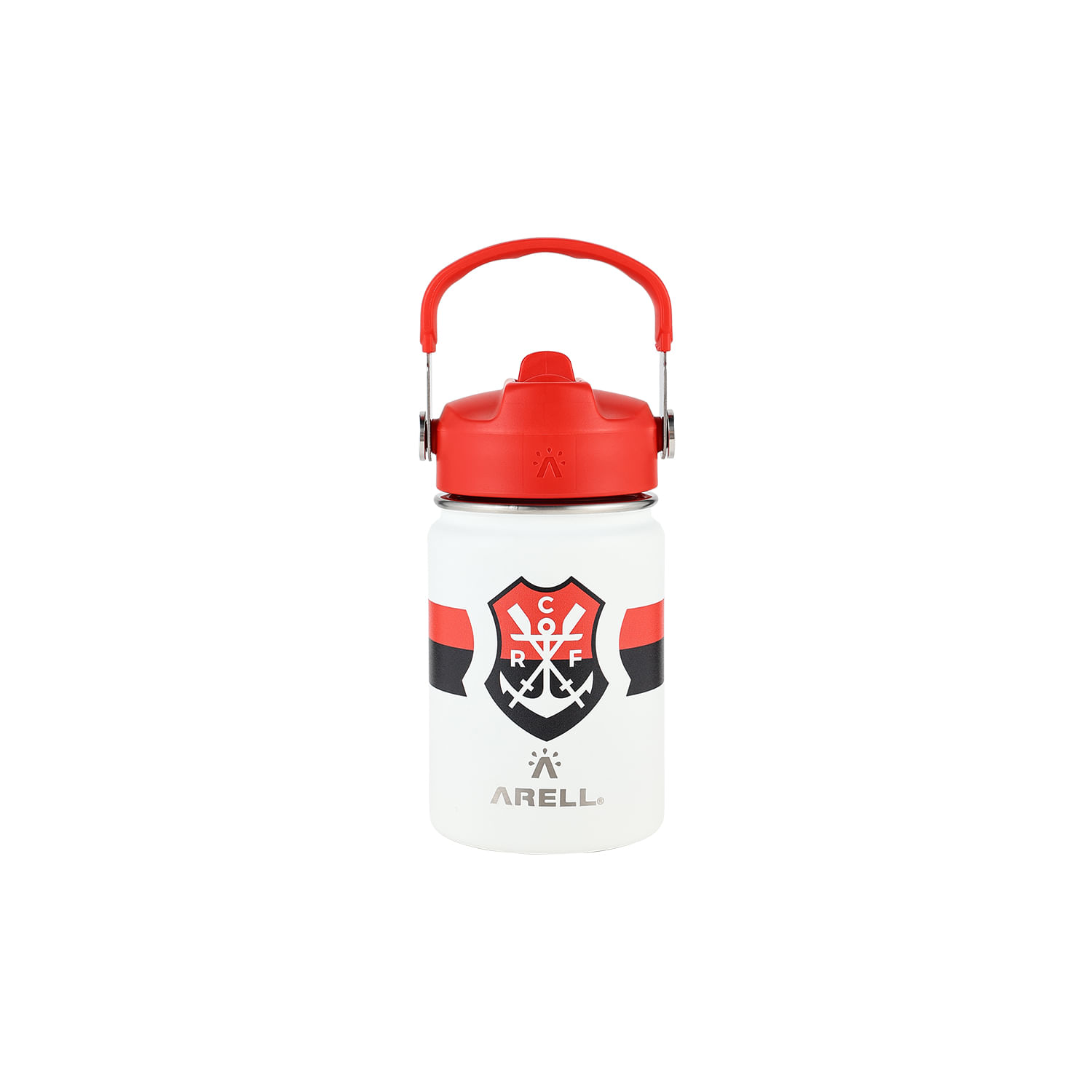 Garrafa Térmica Vácuo Straw Flask Arell 355ml Flamengo 02 - Arell