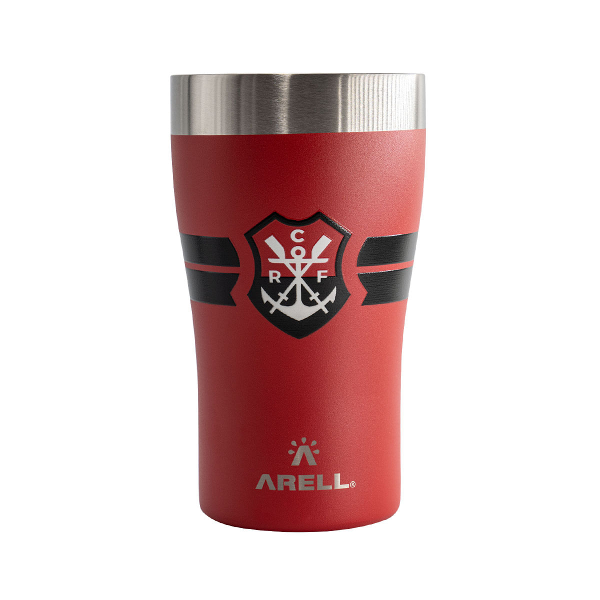 Copo Térmico Arell Inox a Vácuo 500ml Oficial Flamengo 09 - Arell